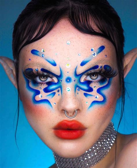 Face Art Makeup Dope Makeup Edgy Makeup Crazy Makeup Makeup Inspo