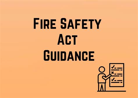 Fire Safety Act 2021 Fire Safety Risk Assessment