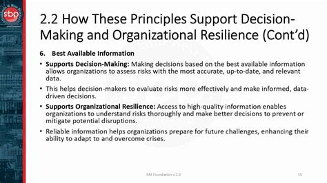 Risk FD Mod 2 Slide15 Standards And Best Practice SandBP