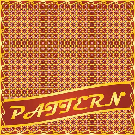 Amazing Repeatable Colorful Pattern Background For Your Design Stock