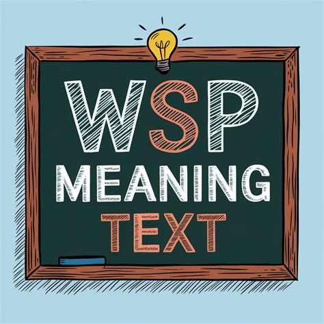 WSP Meaning In Text A Comprehensive Guide Doodflix