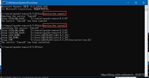windows环境下tomcat被install为服务后，如何切换指定jdk启动服务 tomcat的bin下面 tomcat8w怎么指定jdk csdn博客