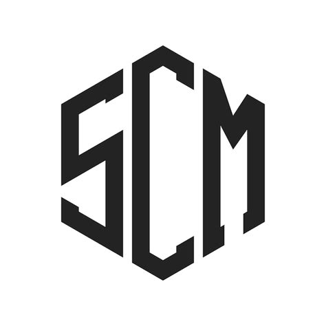 Premium Vector Scm Logo Design Initial Letter Scm Monogram Logo Using