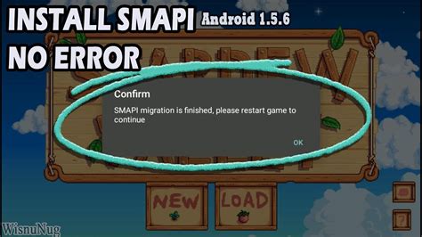 SMAPI Android Easy Quick Install Original Cr Ck And Modded XNB YouTube