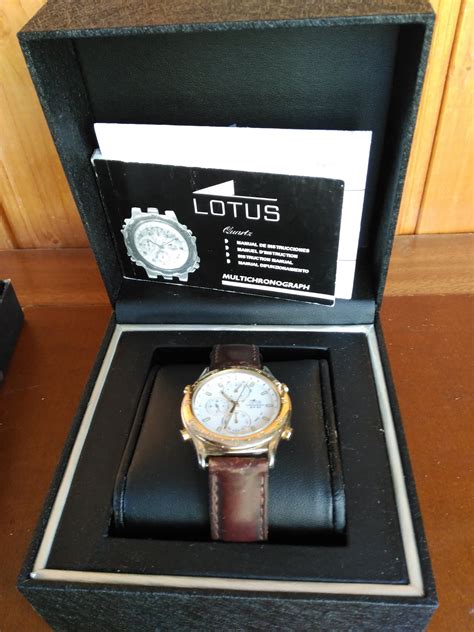 Lotus Chronograph WR 60 Multichronograph década de 1990 Retro
