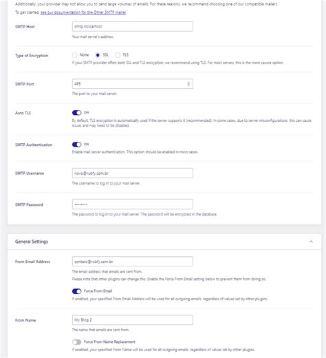Como Configurar O Wordpress Para Enviar Emails Usando O Smtp Blog Da
