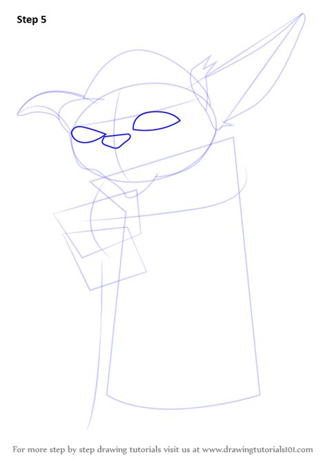 Learn How To Draw Yoda From Star Wars Star Wars Step By Step