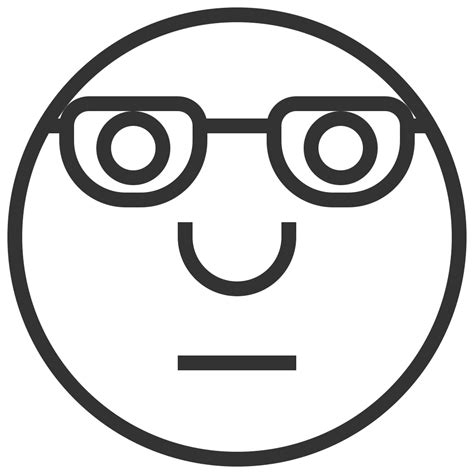 Nerd Avatar Emotion Face Icon Download On Iconfinder