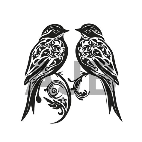 Bird Svg File Bird Png File Bird Dxf File Bird Laser Engraving File