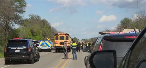 Two Dead In Bastrop County Texas After Hays Cisd School Bus Carrying
