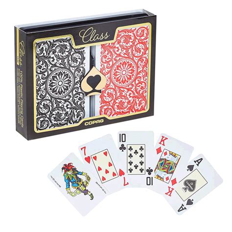 Jogo De Carta Baralho Class Estojo Duplo Copag Em Promo O Ofertas Na Americanas