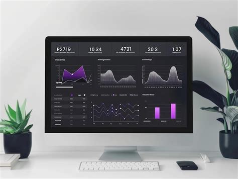 Elegant Product Performance Dashboard Premium Ai Generated Image