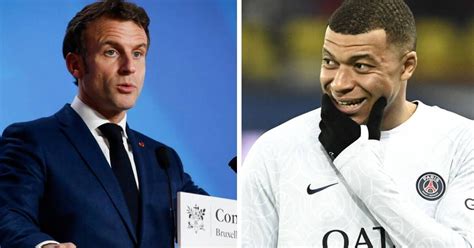 Kylian Mbappé Emmanuel Macron Presidente de Francia metió un mega