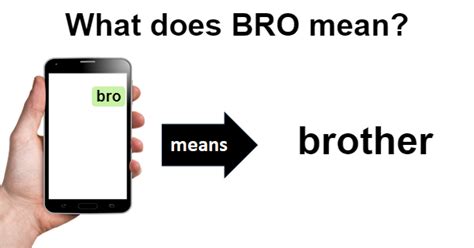 Bro What Does Bro Mean