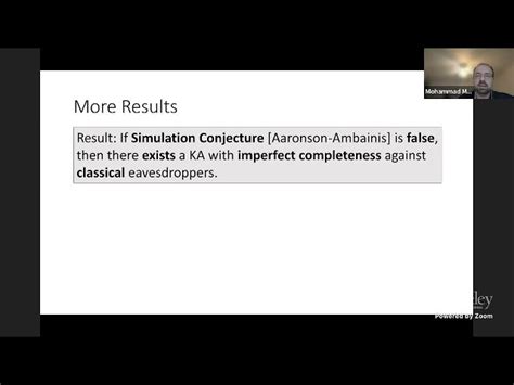 Free Video Black Box Separations In Quantum Cryptography From Simons