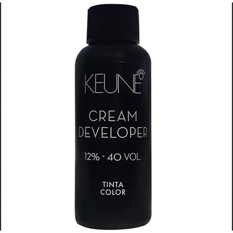 Keune Cream Developer 40 Volumes 12 60ml Shopee Brasil