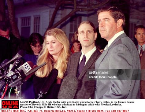 Portland Or Andy Bleiler With Wife Kathy And Attorney Terry Gilles News Photo Getty Images