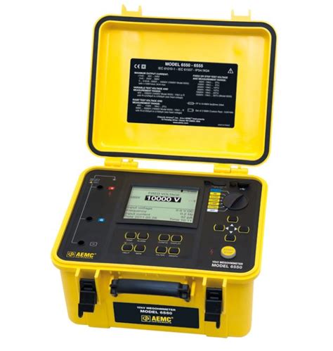 AEMC KV KV Digital Megohmmeters Weschler Instruments