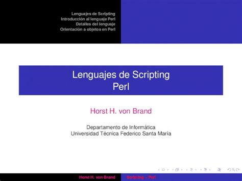 PDF Lenguajes De Scripting Perlnoell ILI 253 P2 Scripting Perl Pdf