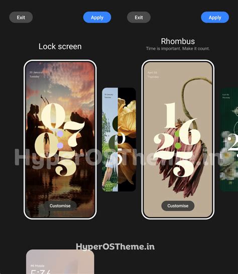How To Customize HyperOS Lockscreen In Xiaomi Phones HyperOS Themes