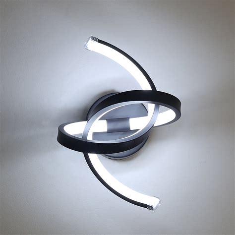 Applique Murale Interieur 16w Appliques Led Design Courbe Lampe