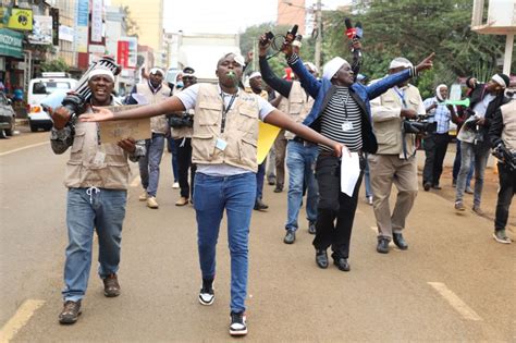 Journalists Protest Against Attacks While In Their Line Of Duty Sharp