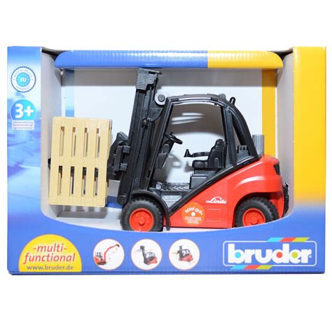 Bruder Погрузчик вилочный Linde H30D арт. 02-511 купить в интернет ...
