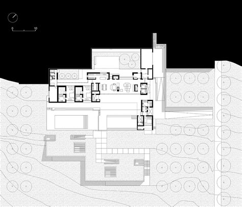 Concrete Home By Osm Is Sunken Into A Hill By An Italian Lake