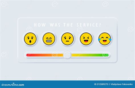 Emoji Slider Cartoon Vector CartoonDealer