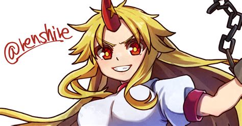 東方 星熊勇儀 レンシレンジのイラスト Pixiv