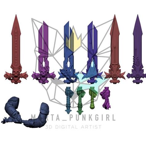 3d File Crusader Gurls 🦸 ・template To Download And 3d Print・cults