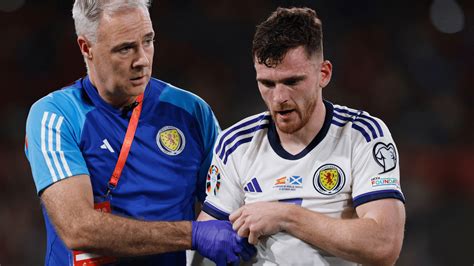 Andy Robertson Injury Return Timeline Revealed As Scotland Skipper