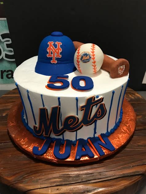 Mets Baseball Cake