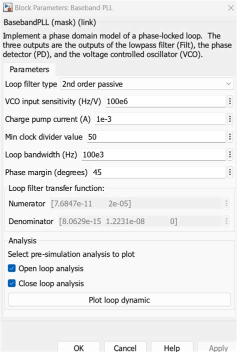 Modeling Baseband Pll And Phase Noise In Rf Models Matlab And Simulink