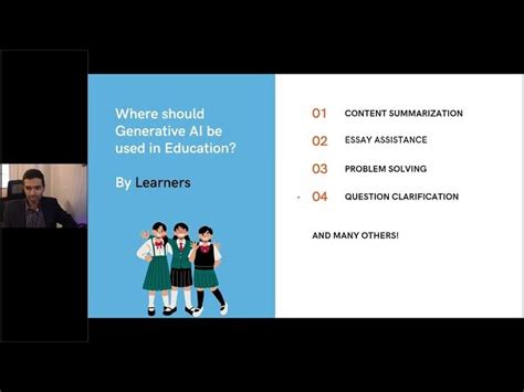 Free Video Leveraging Generative Ai In Education From Open Data Science Class Central