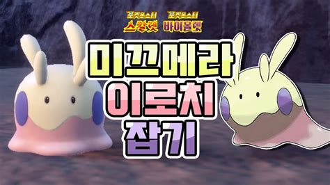 미끄메라 이로치 잡기 위치 방법 주의사항 포켓몬스터 스칼렛 바이올렛 YouTube