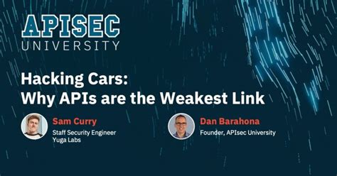 Apisec University On Linkedin Apisecurity Automotive Cybersecurity