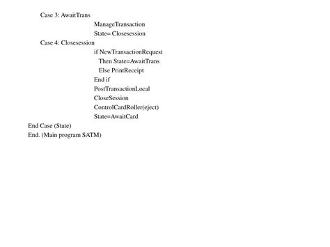 Ppt The Satm System Powerpoint Presentation Free Download Id6130316