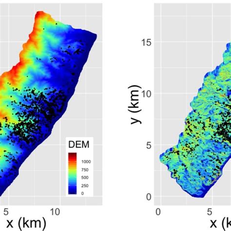 Landslide Inventory And Geomorphological Features The Maps Show The