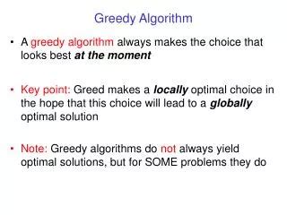 PPT Greedy Algorithm Dynamic Programming Algorithm PowerPoint Presentation ID 4294196
