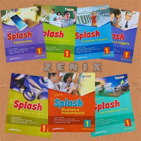 Jual Buku Splash SMP MTs Kelas VII Kurikulum Merdeka Original Yudhistira Splash Matematika