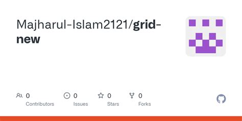 Github Majharul Islam Grid New