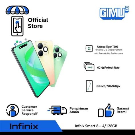 Promo Infinix Smart Gb Garansi Resmi Diskon Di Seller Kanzahana Store Koja Utara