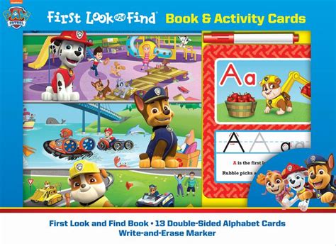 First Look Find Activity Cards PAW Patrol PAW Patrol Target Australia