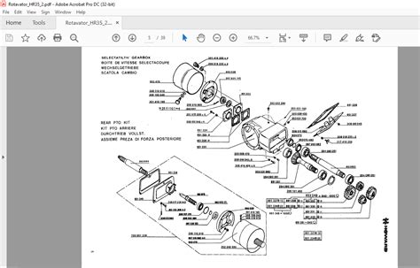 Howard Rotavator Hr 35 Spare Parts List Manual Pdf Download
