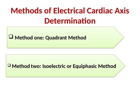 Lecture On Cardiac Axis On Ecg For Nurses Ppt