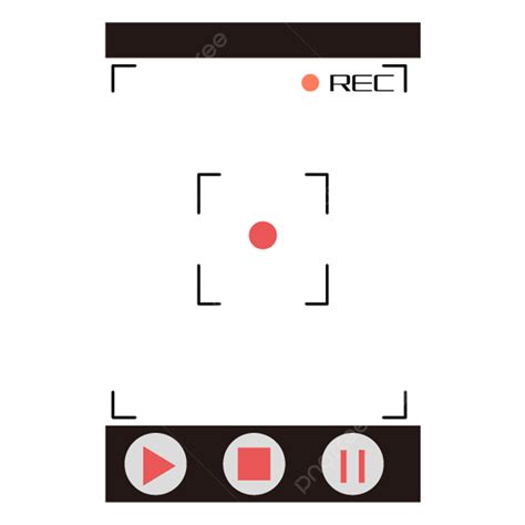 Smartphone Video Frame Intelligent Cell Phone Videotape Png And