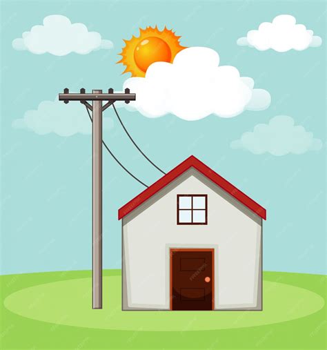 Diagramma Che Mostra Come Funziona La Cella Solare A Casa Vettore Gratis