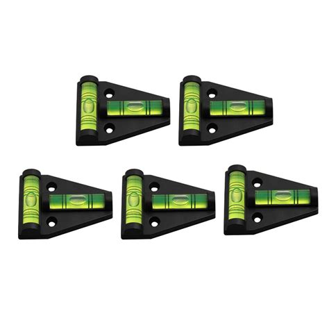 5pc Horizontal Bubble Triangle Level T Type Scope Precision Spirit