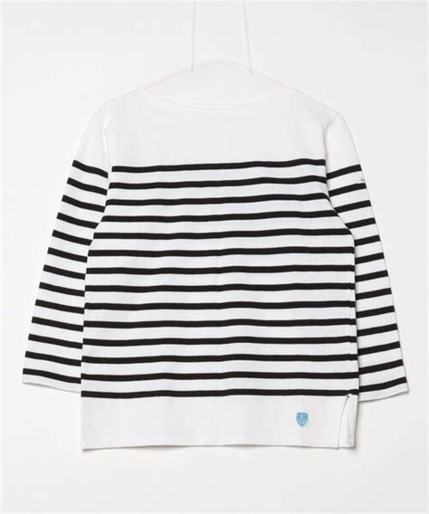 【ブランド古着】ボーダー柄7分袖カットソー（tシャツカットソー）｜orcival（オーシバル）のファッション通販 Zozoused